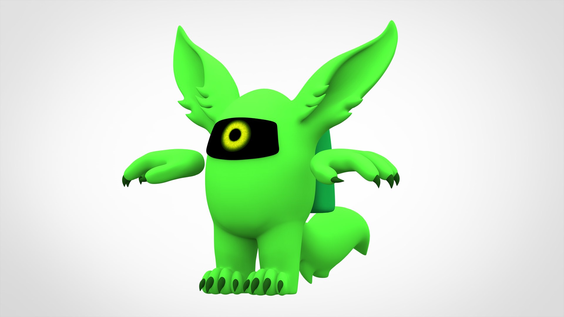3D Lime Werewolf Model - TurboSquid 1631272