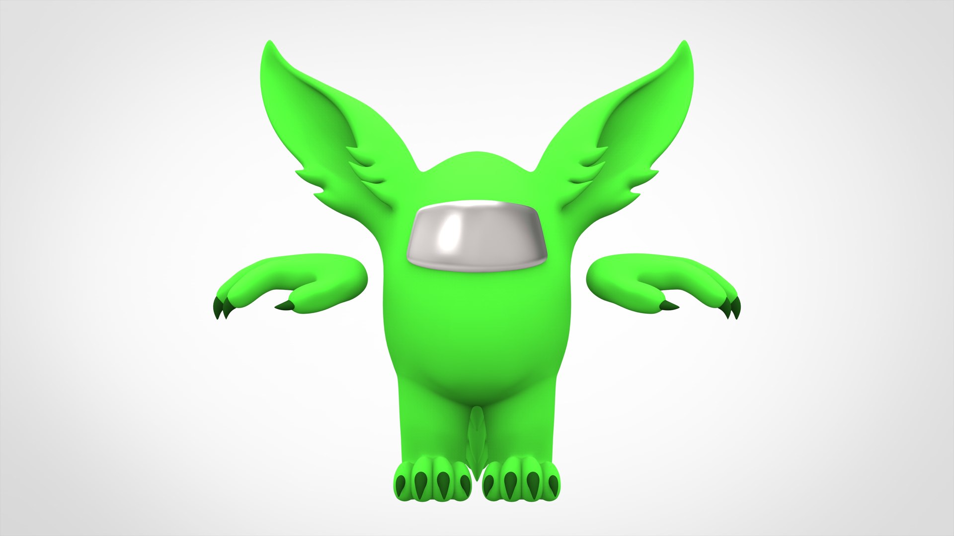 3D Lime Werewolf Model - TurboSquid 1631272