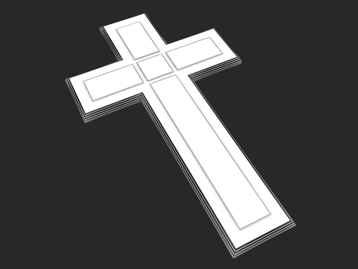 Free 3D Cross - TurboSquid 1474712