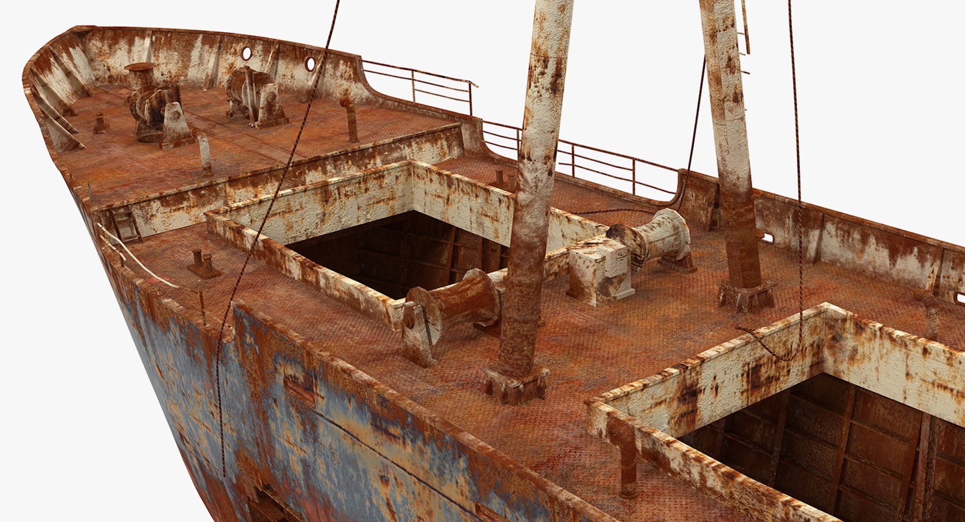 3D shipwreck ship wreck model - TurboSquid 1407020