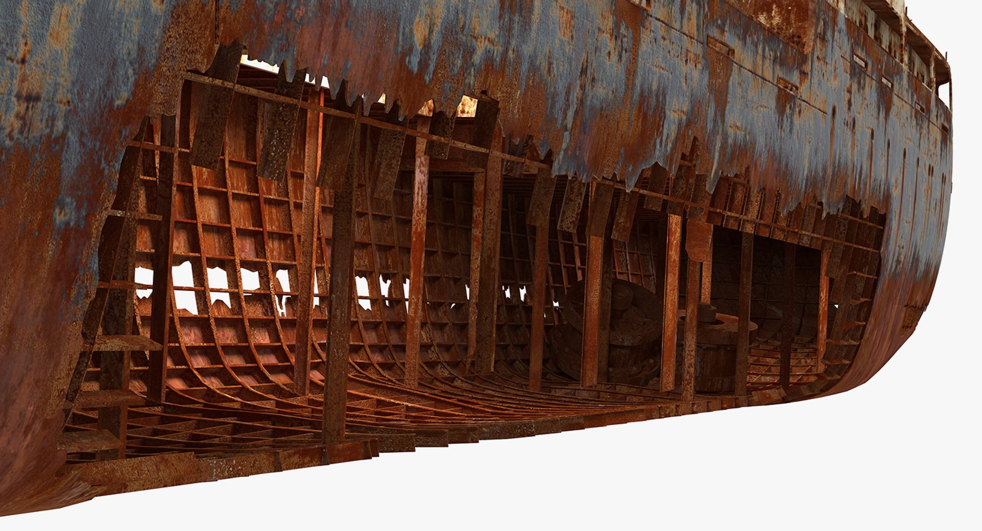 3D shipwreck ship wreck model - TurboSquid 1407020