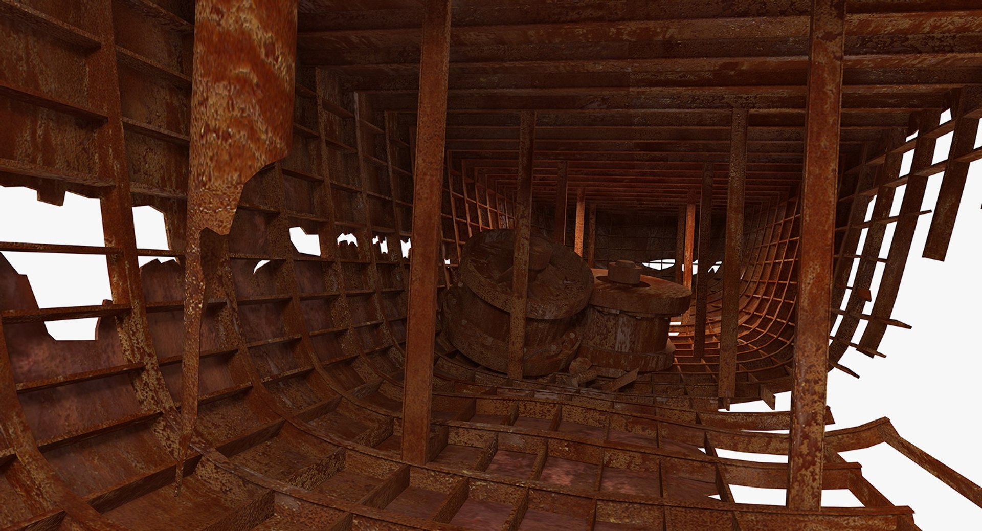 3D shipwreck ship wreck model - TurboSquid 1407020