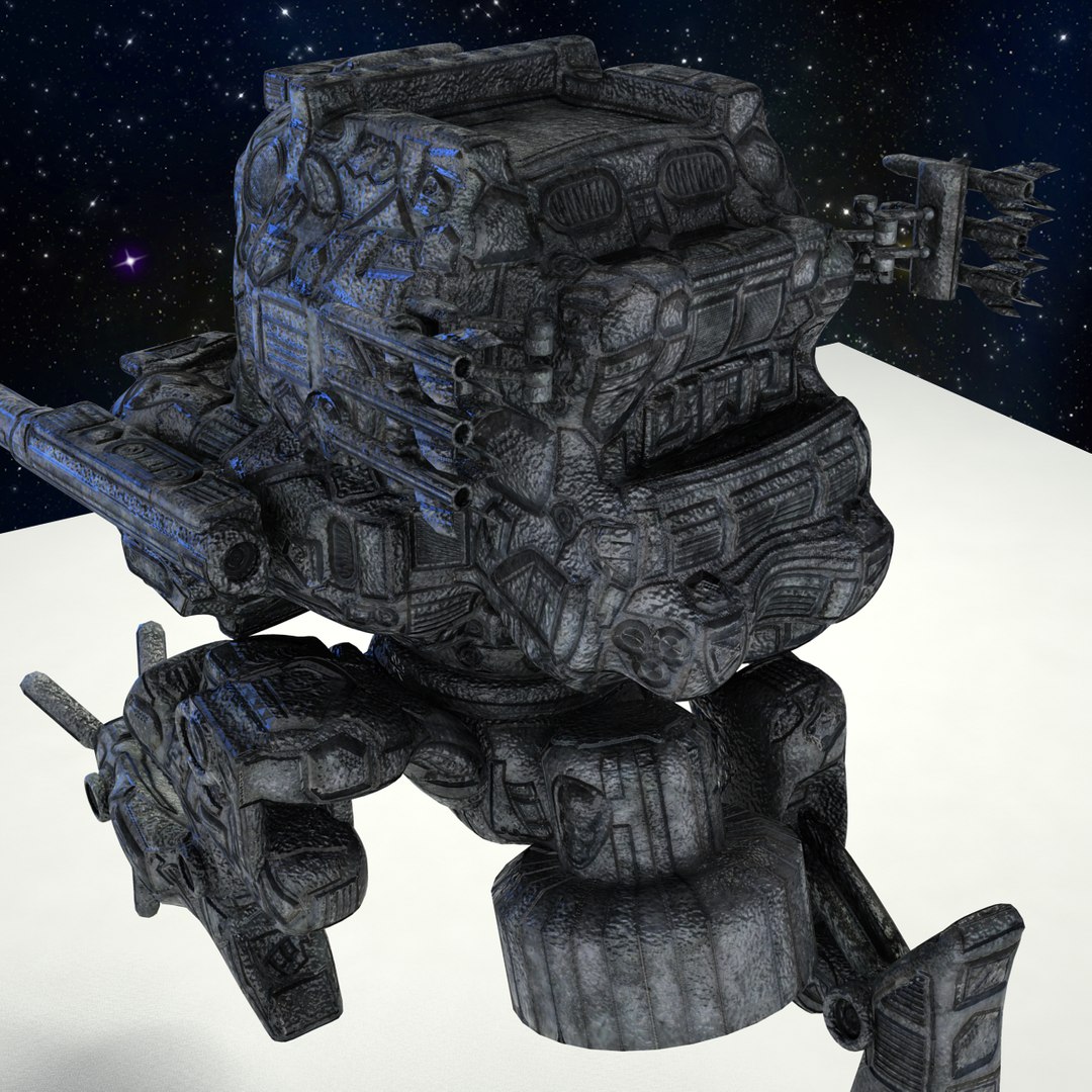3d Model Robot Mech Rigged