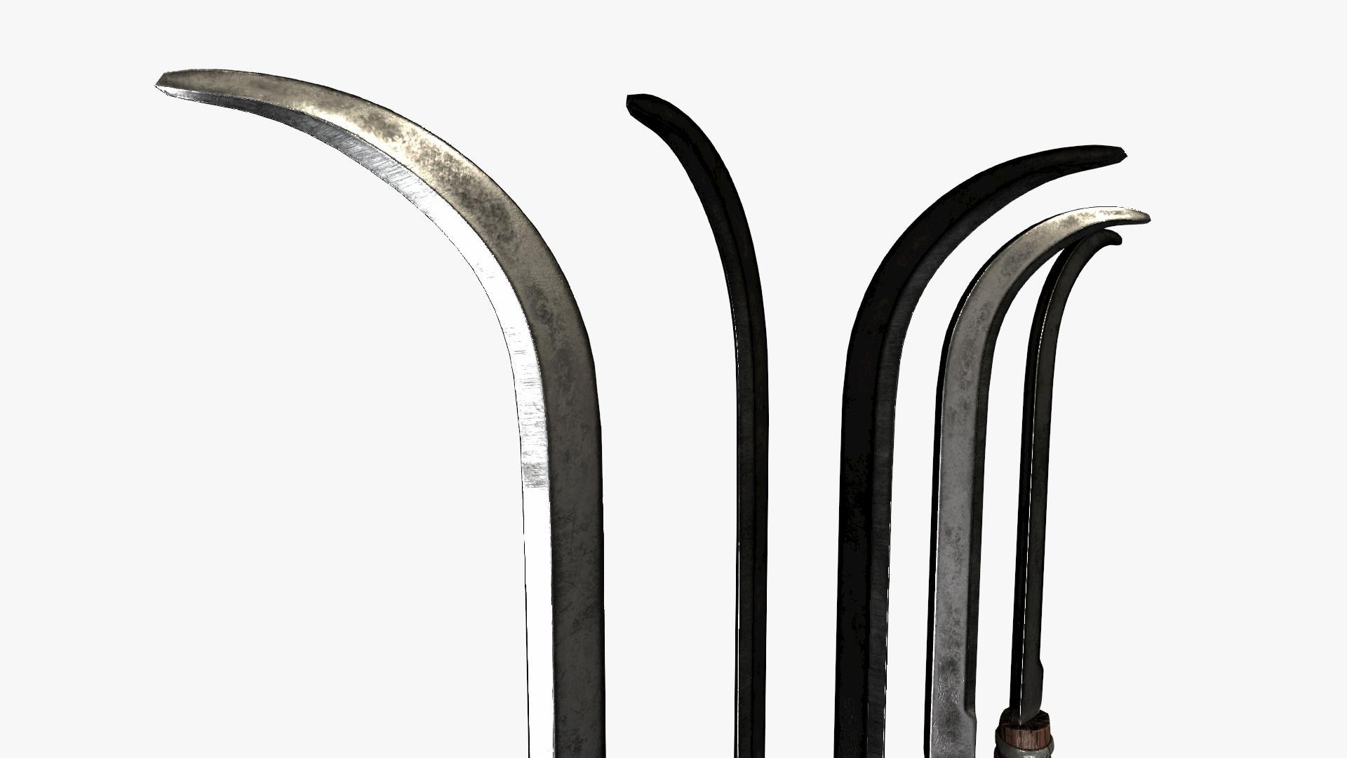 Fantasy Sword RPG Dacian Falx Curved Blade Sword Sickle Siege Hook ...