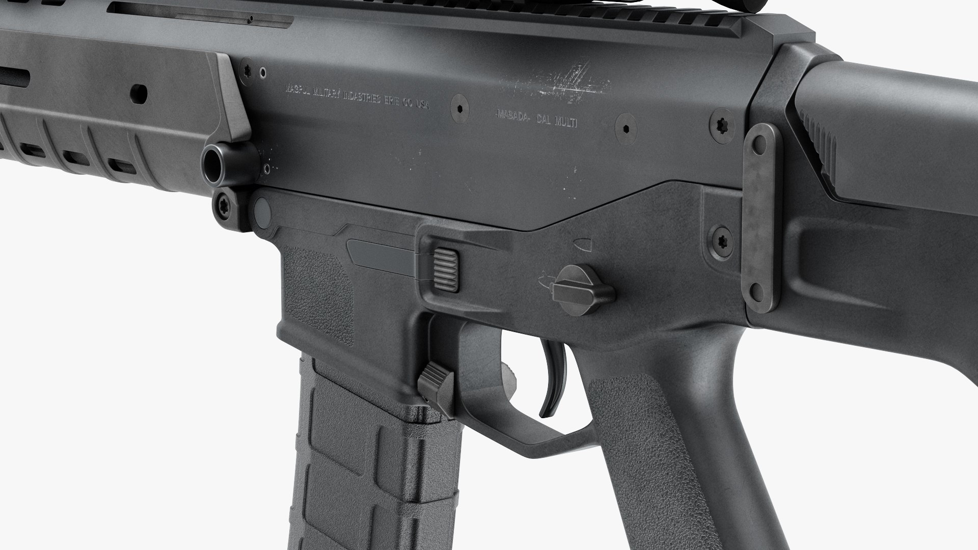 3D Bushmaster Acr Thermal Scope - TurboSquid 1585332