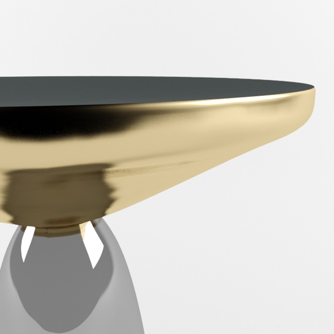3d Model Bell Table Classicon