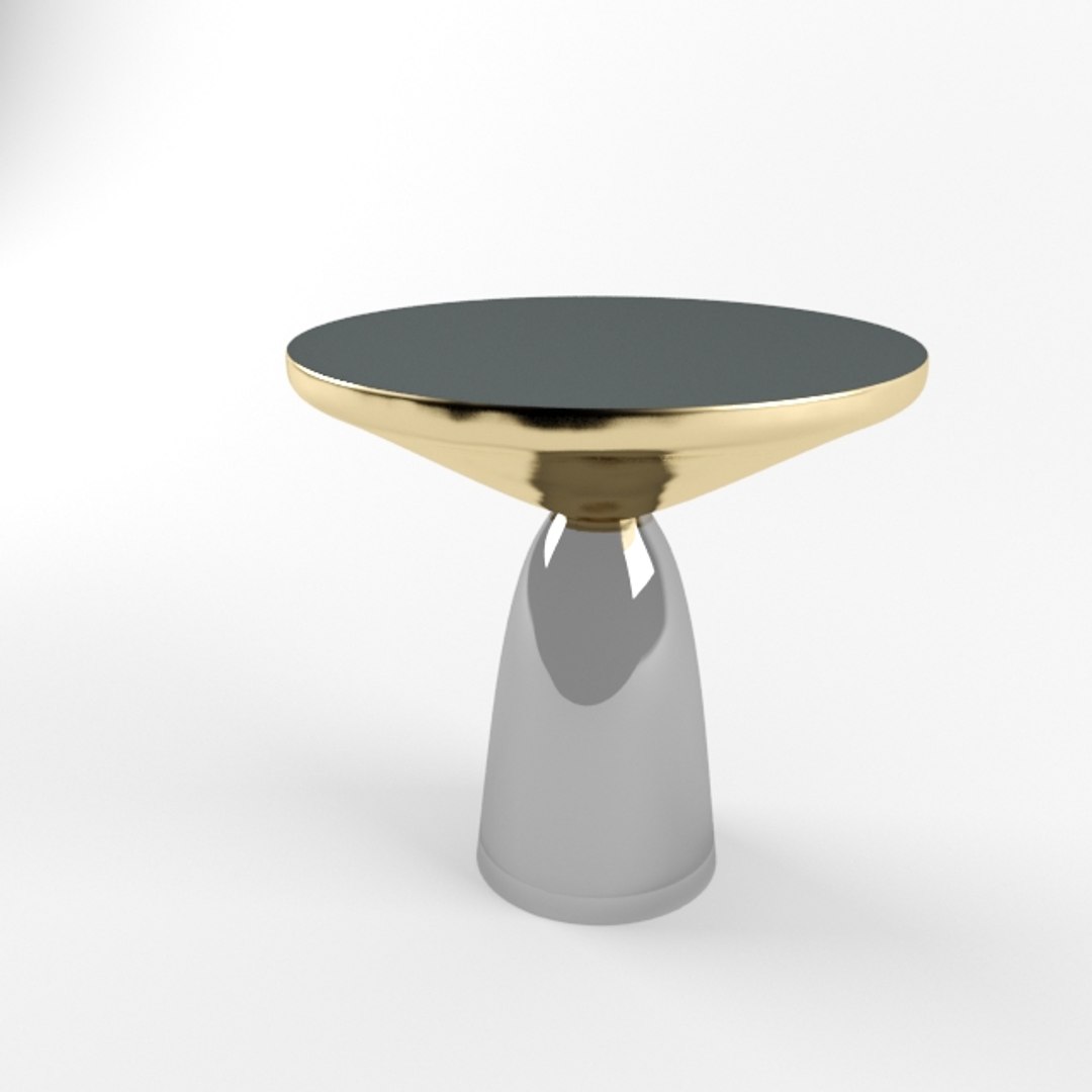3d Model Bell Table Classicon