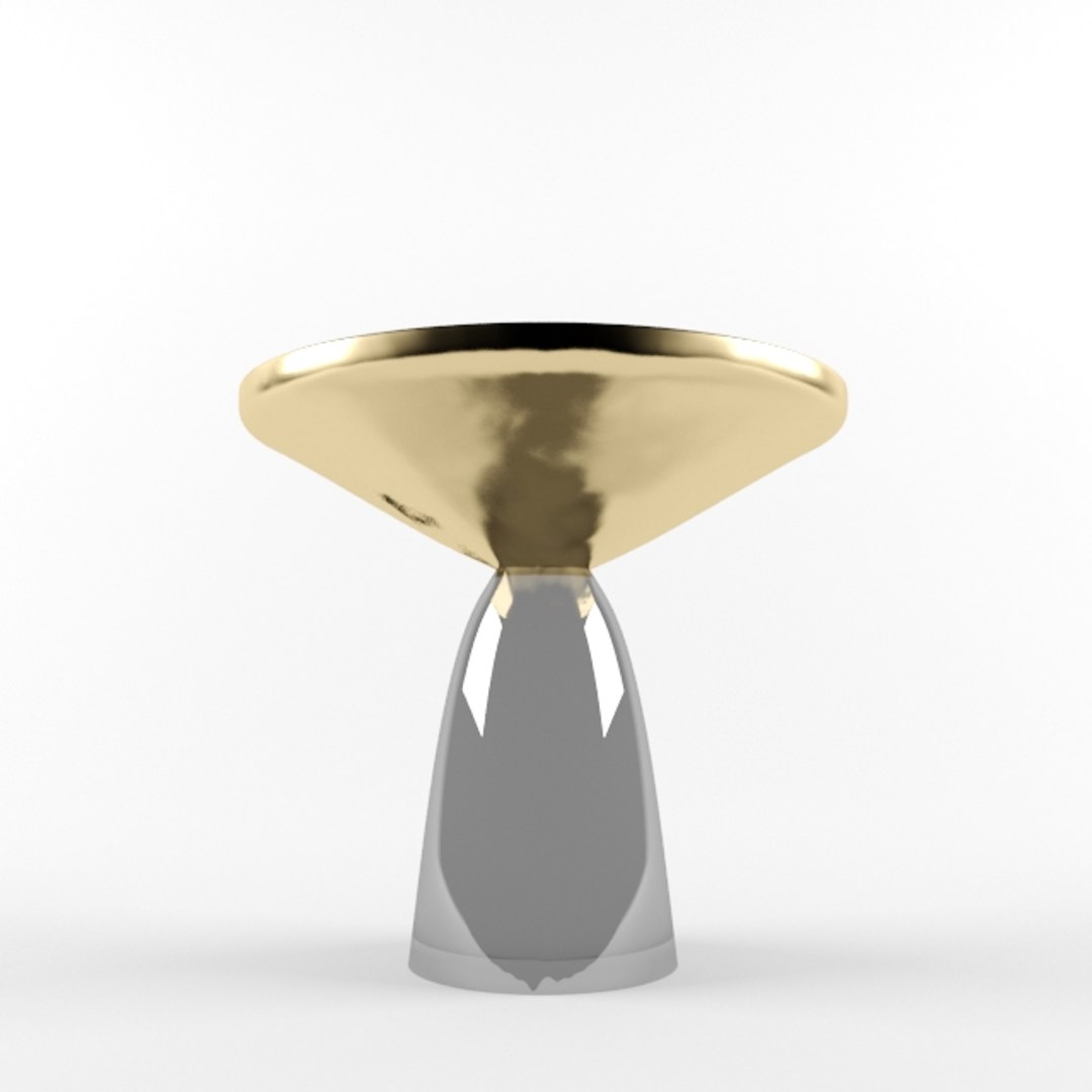 3d Model Bell Table Classicon