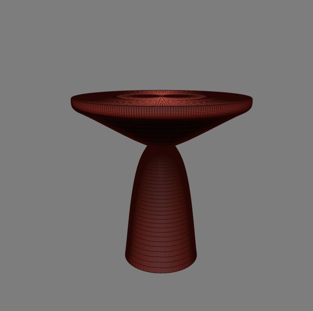 3d Model Bell Table Classicon
