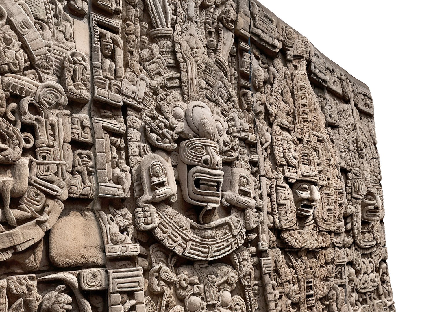 3D Walls Of Ancient Mayan Architecture 2 - TurboSquid 2066598
