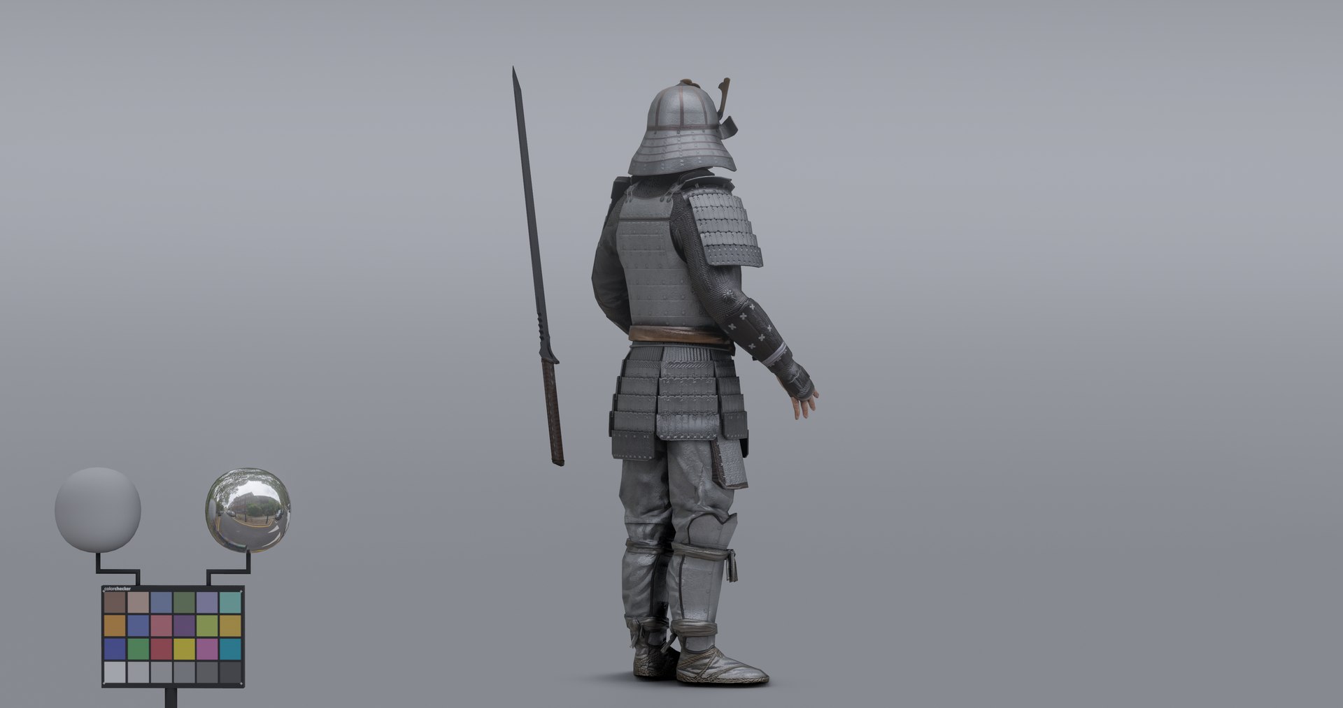 Samurai warrior- Rigged and Photorealistic 3D model 3D model ...