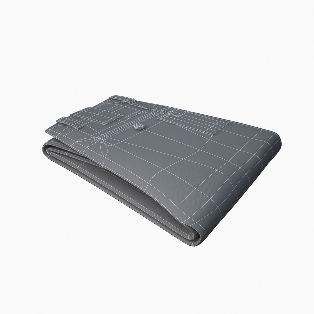 - dockers folded pants 3d model