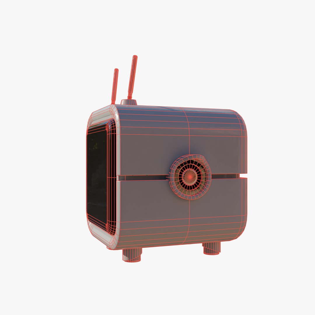 Square Robot 3D - TurboSquid 2216744