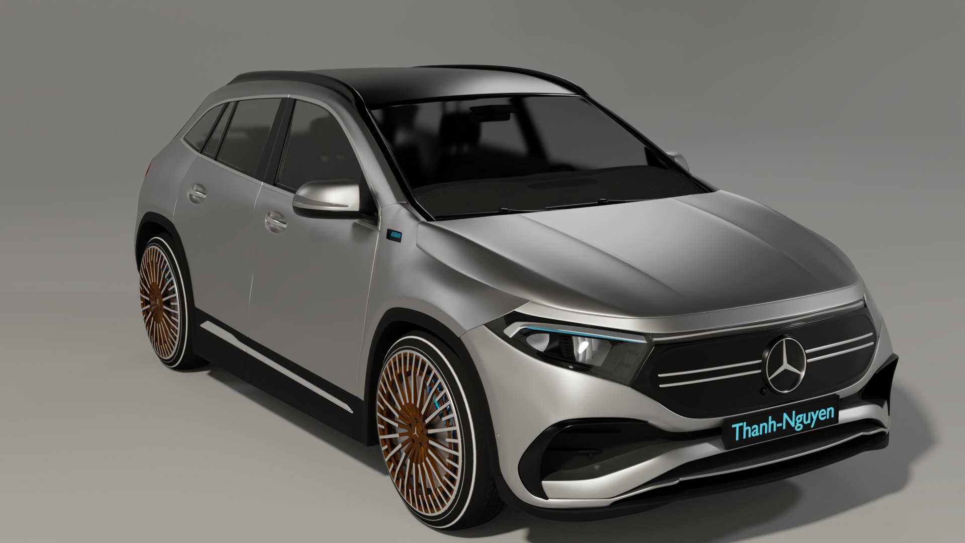 Mercedes-Benz EQA 2021 3D Model - TurboSquid 1747065