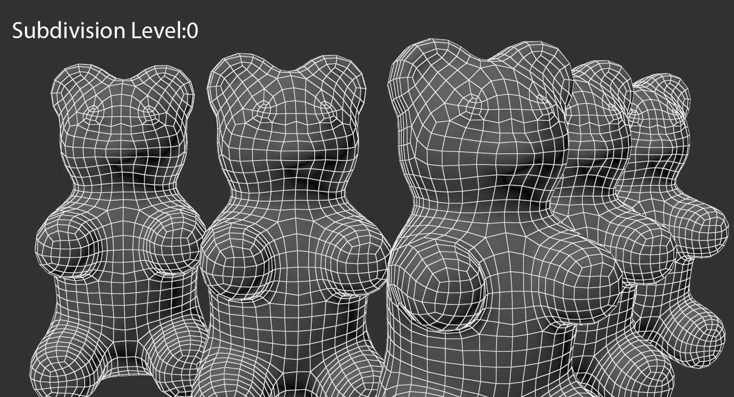 Gummy bear 3D model - TurboSquid 1311199