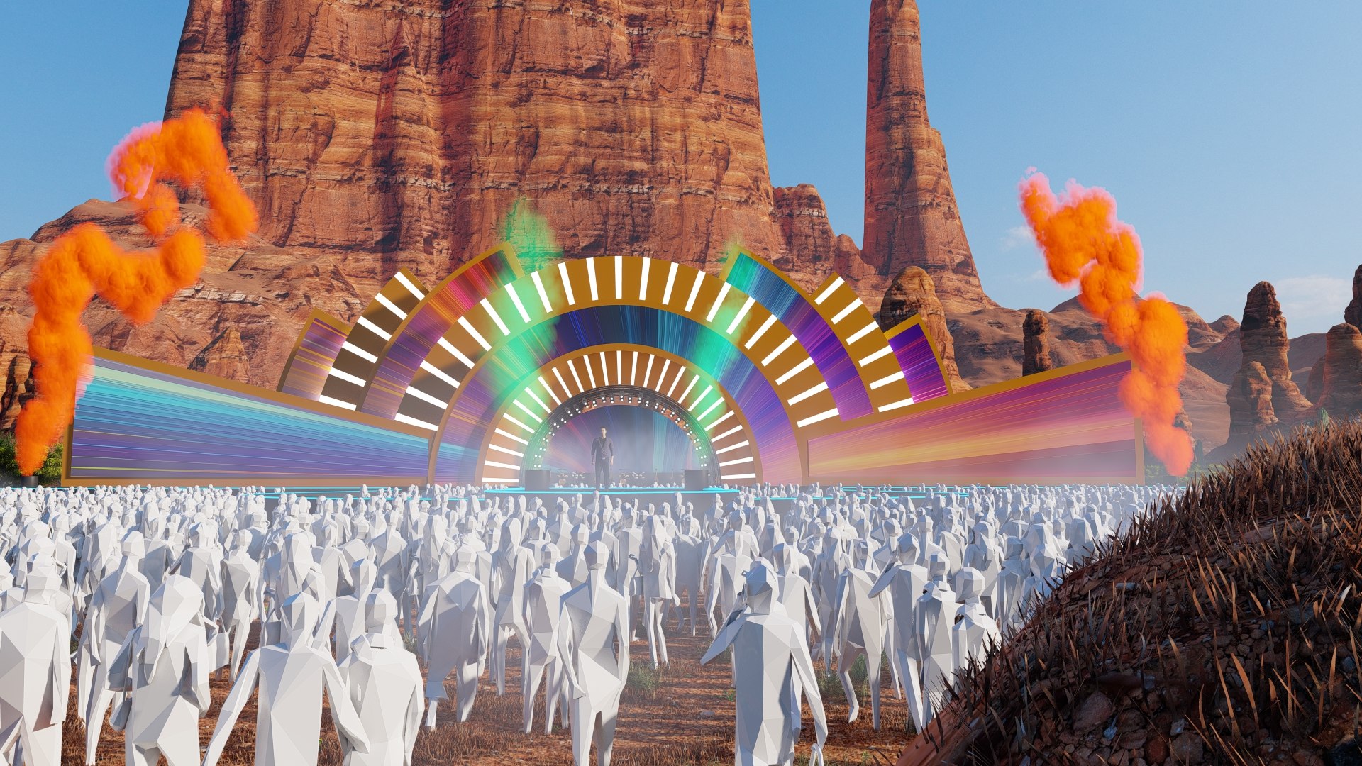 Concert Scene 1 3D Model - TurboSquid 2195869