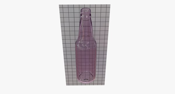 3d model of bottles architectural