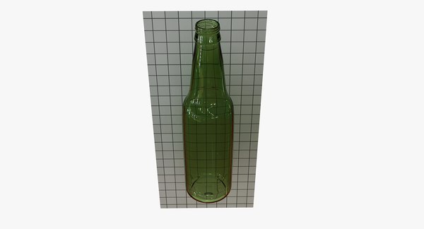 3d model of bottles architectural