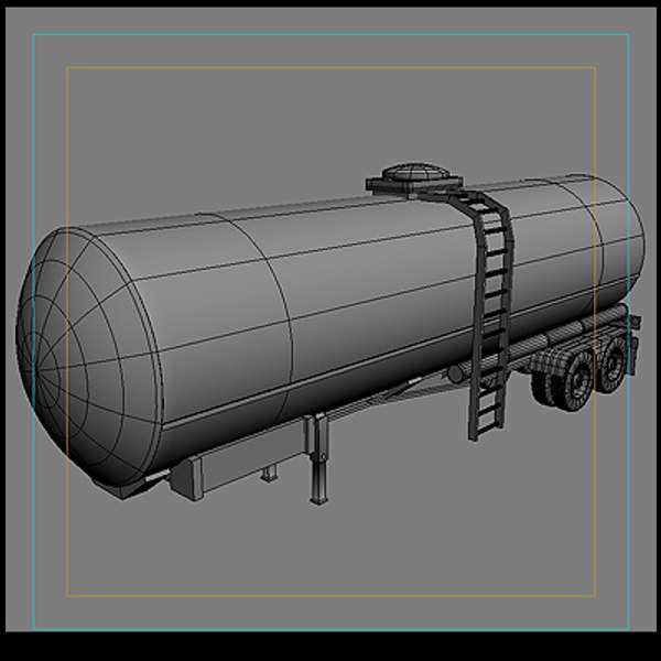 3d cistern trailer