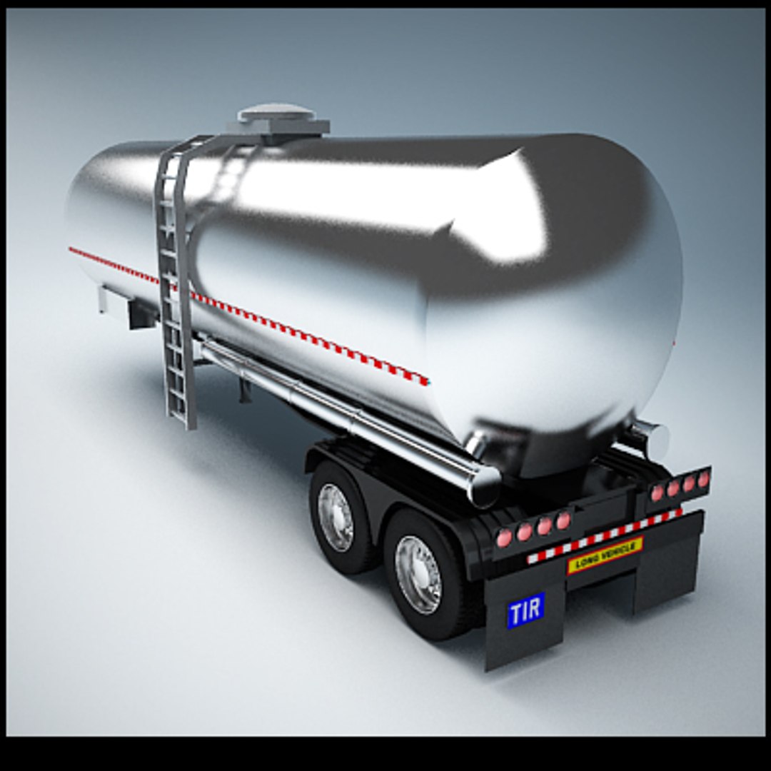 3d Cistern Trailer
