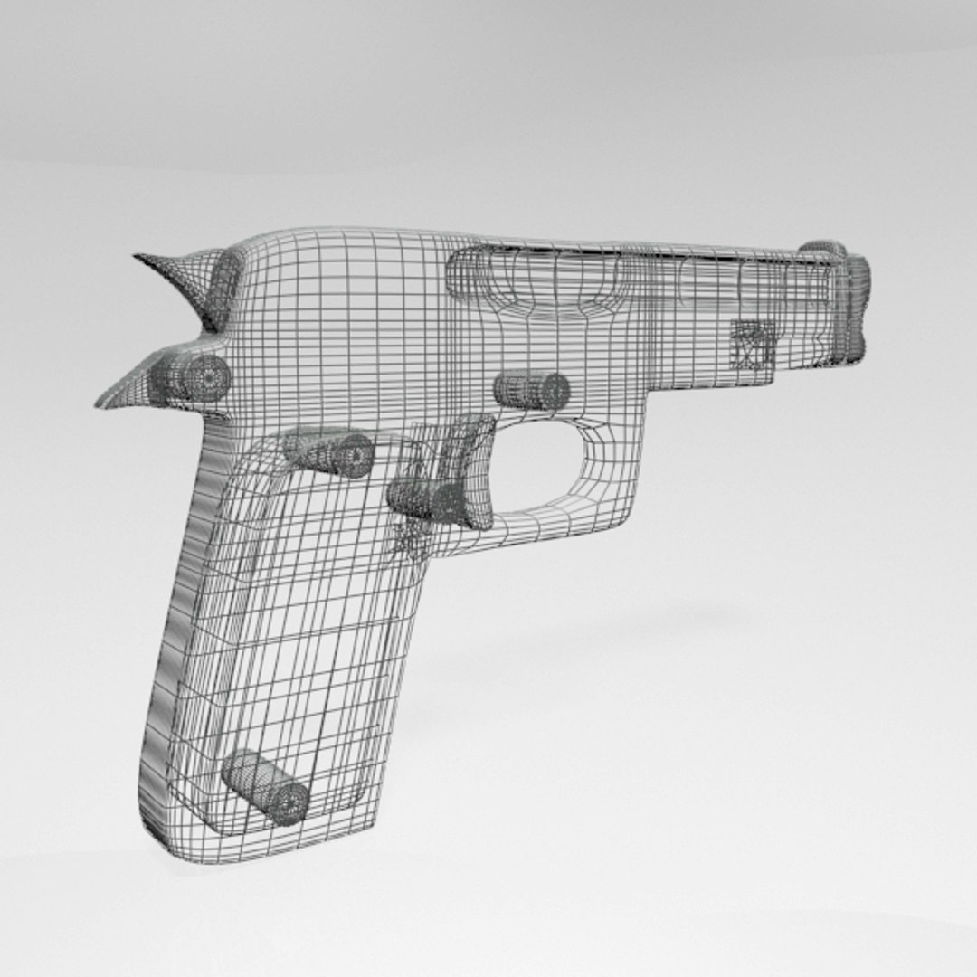 3D Model Gun 02 - TurboSquid 1772498