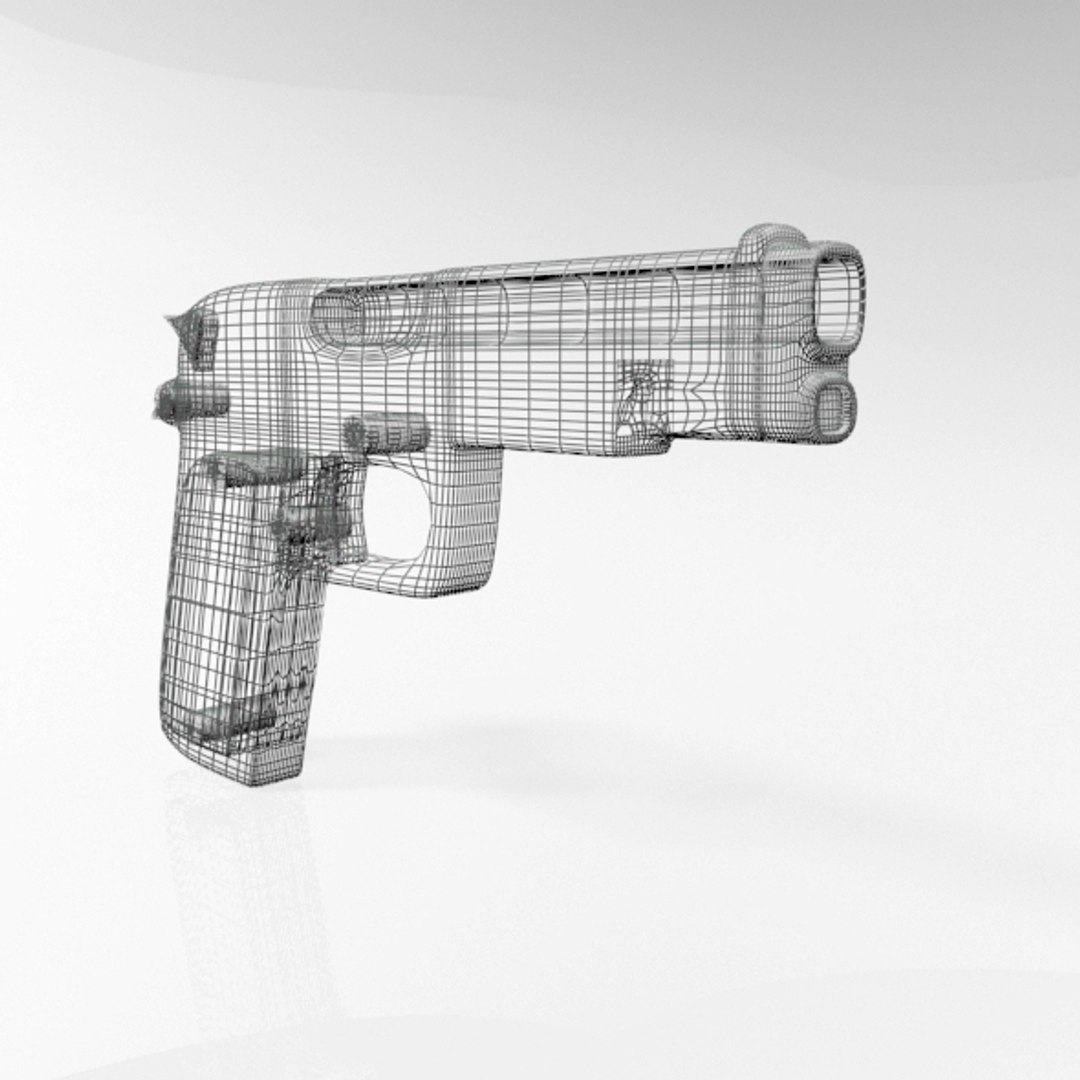 3D Model Gun 02 - TurboSquid 1772498