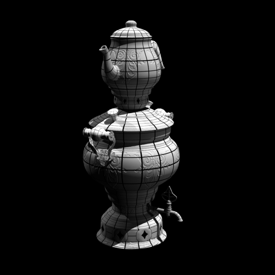 Samovar 3d Model
