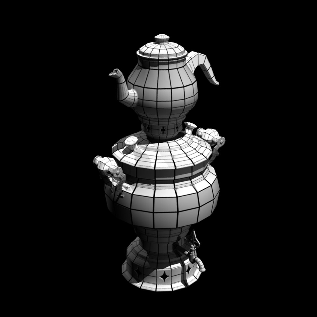 Samovar 3d Model