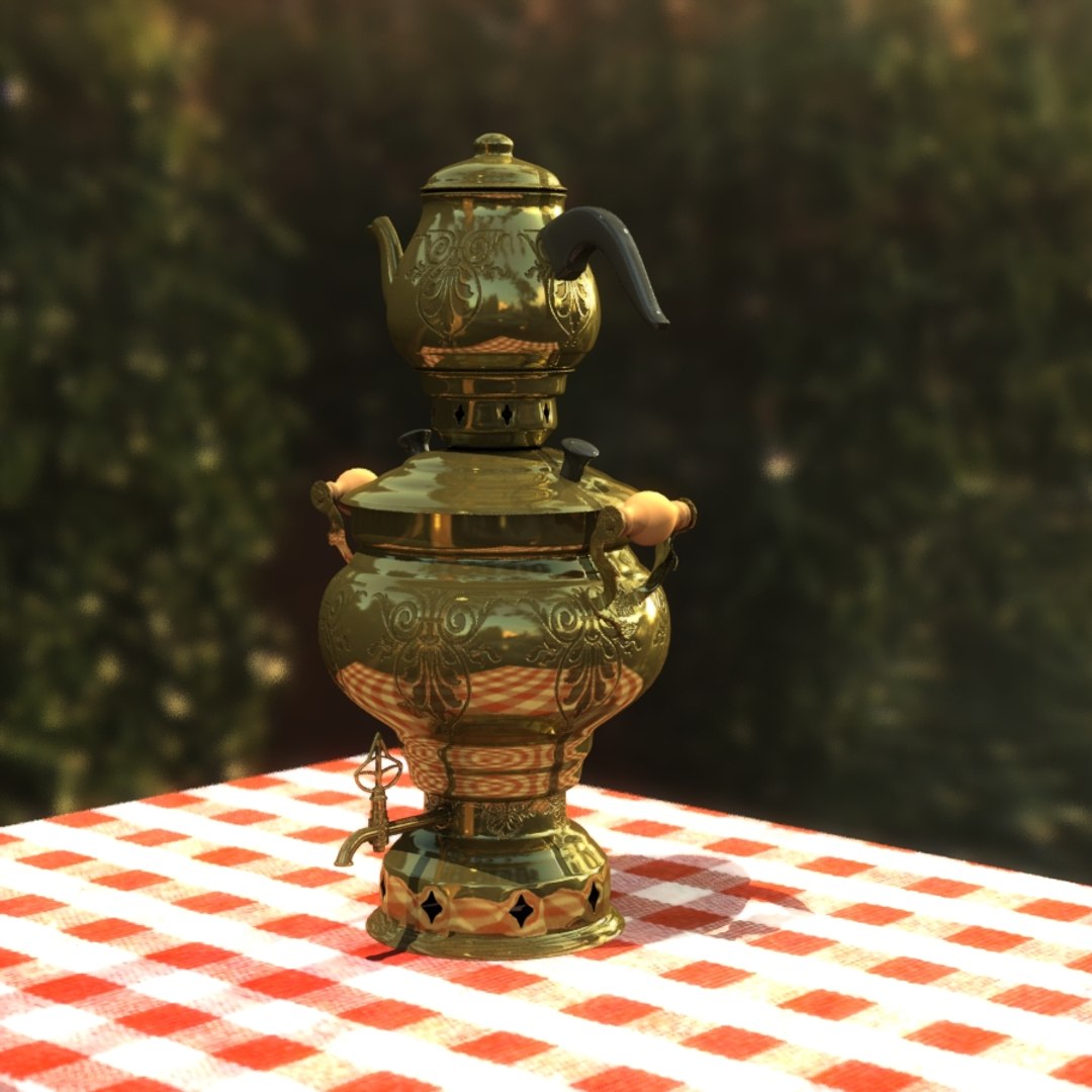 Samovar 3d Model