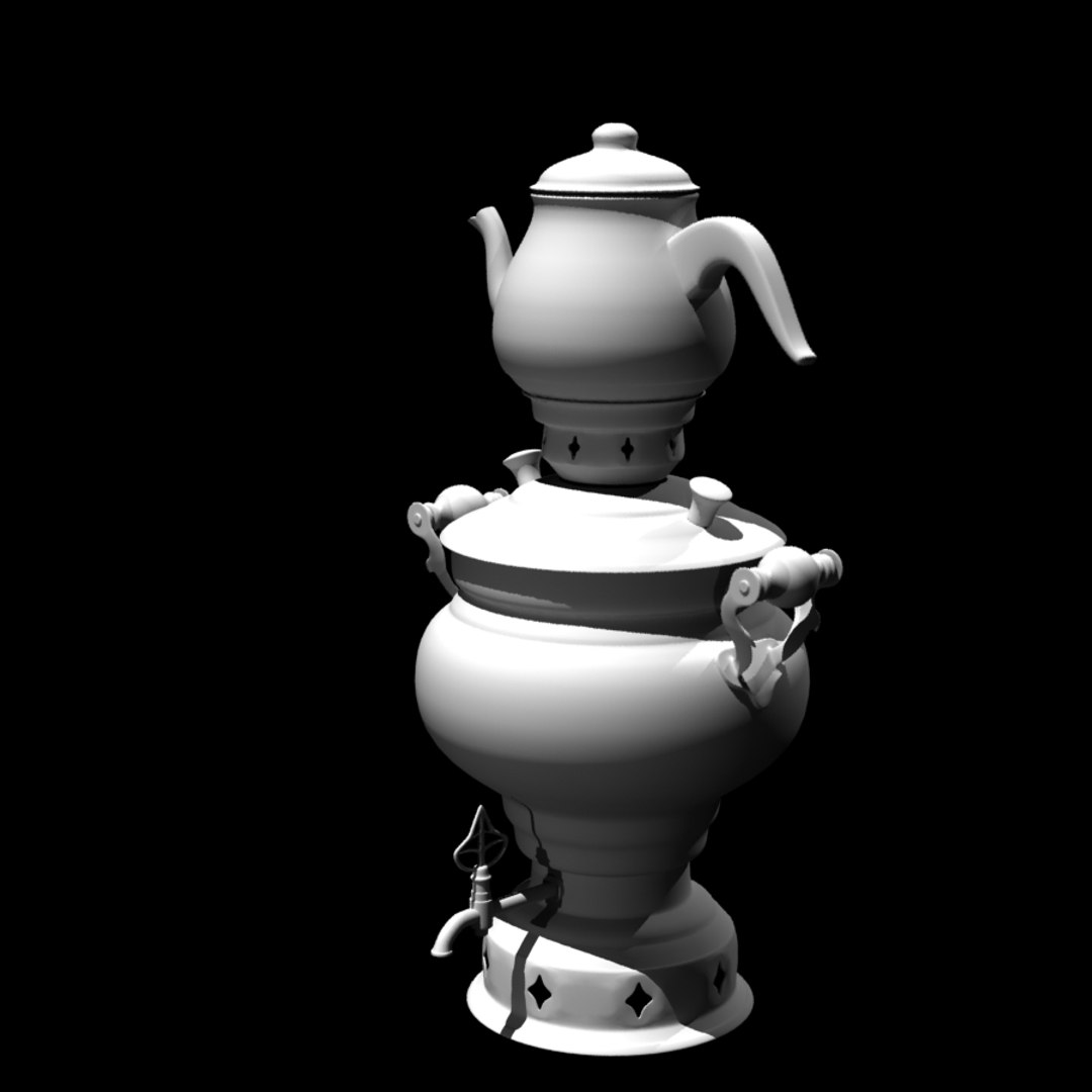 Samovar 3d Model
