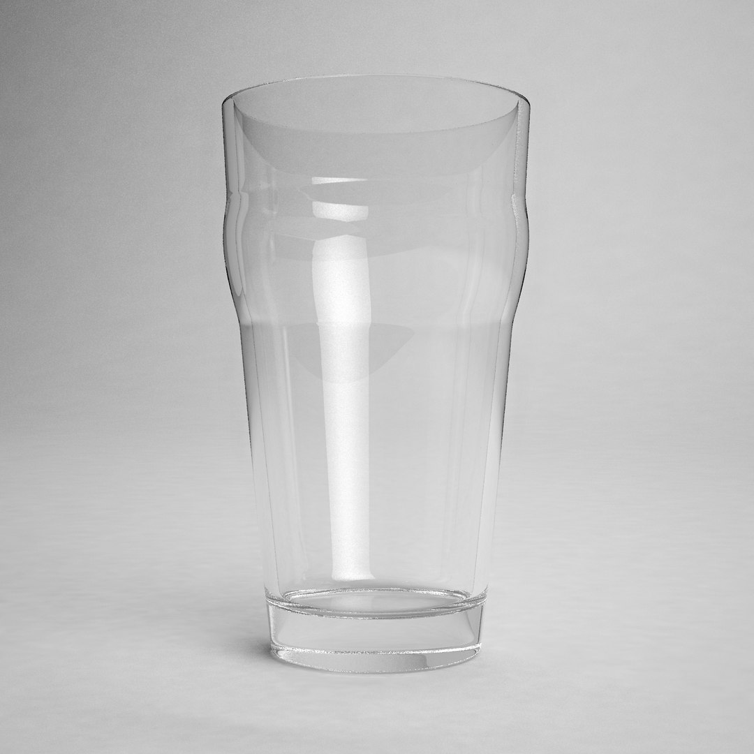 Glass Pint Pub 3D - TurboSquid 1221844