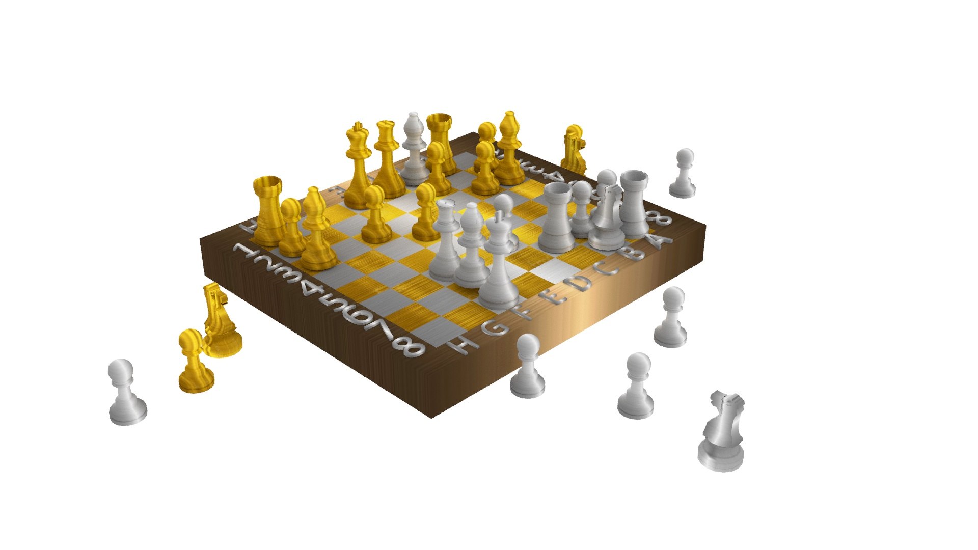 3D Chess - TurboSquid 1627457