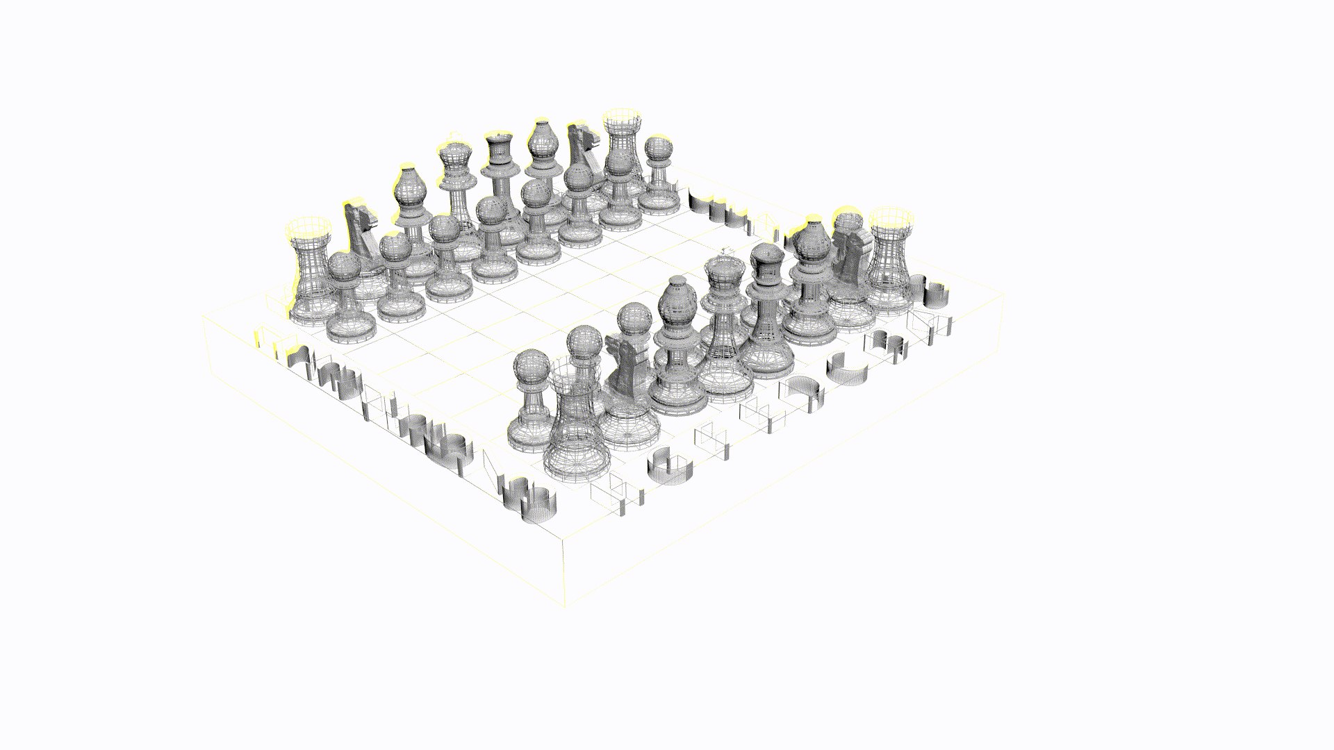 3D Chess - TurboSquid 1627457