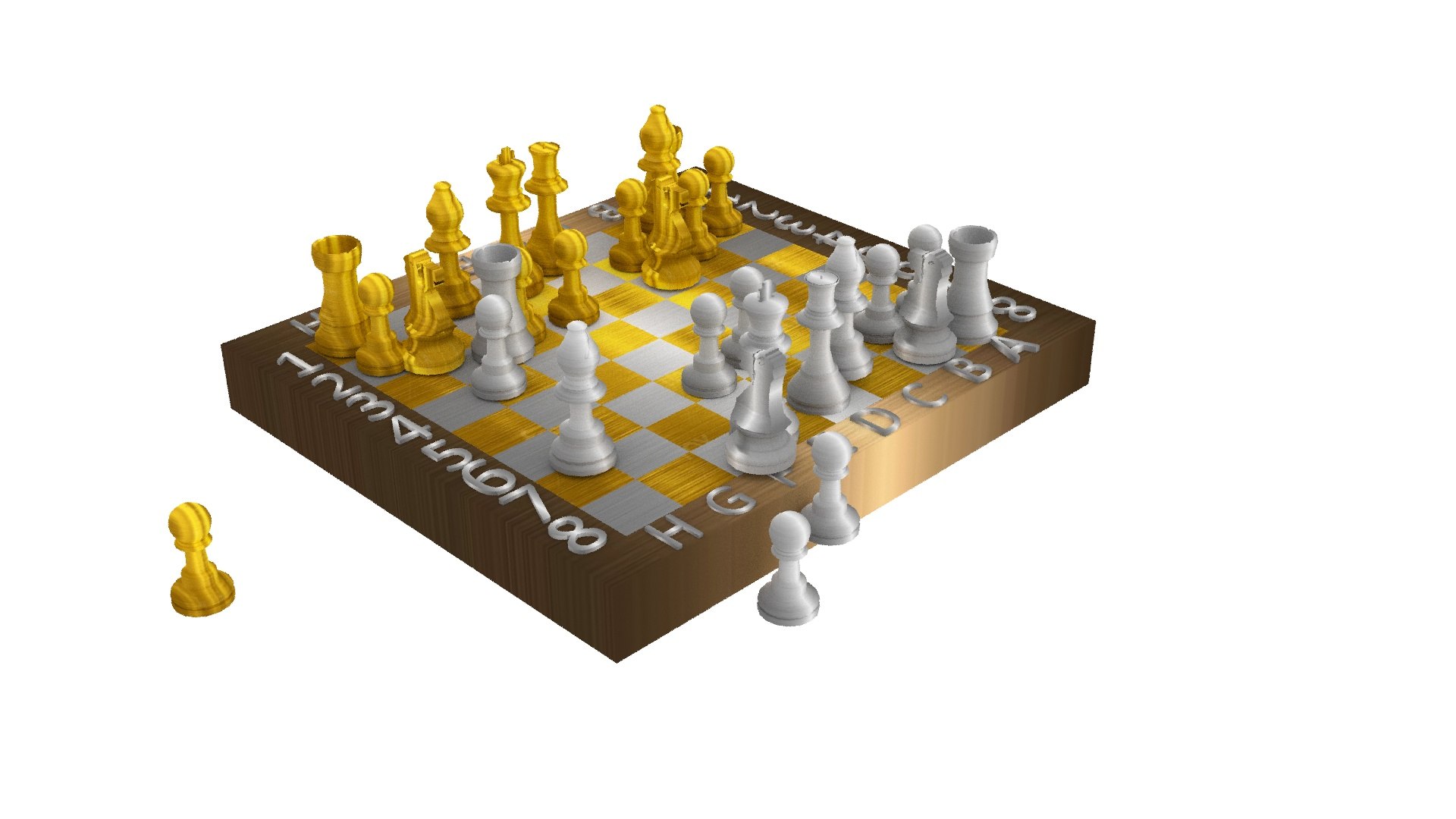 3D Chess - TurboSquid 1627457