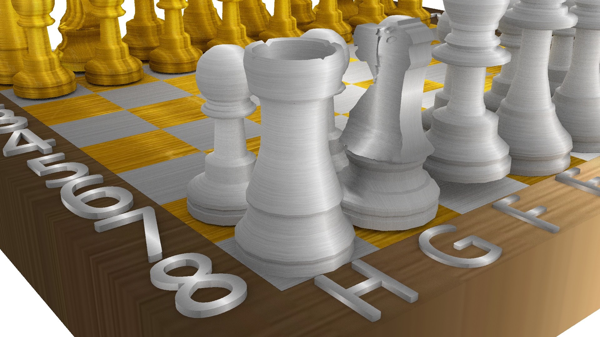3D Chess - TurboSquid 1627457