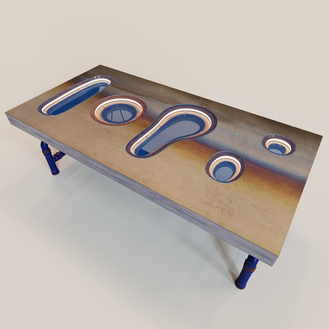 3d Parametric Table Tab-atoll
