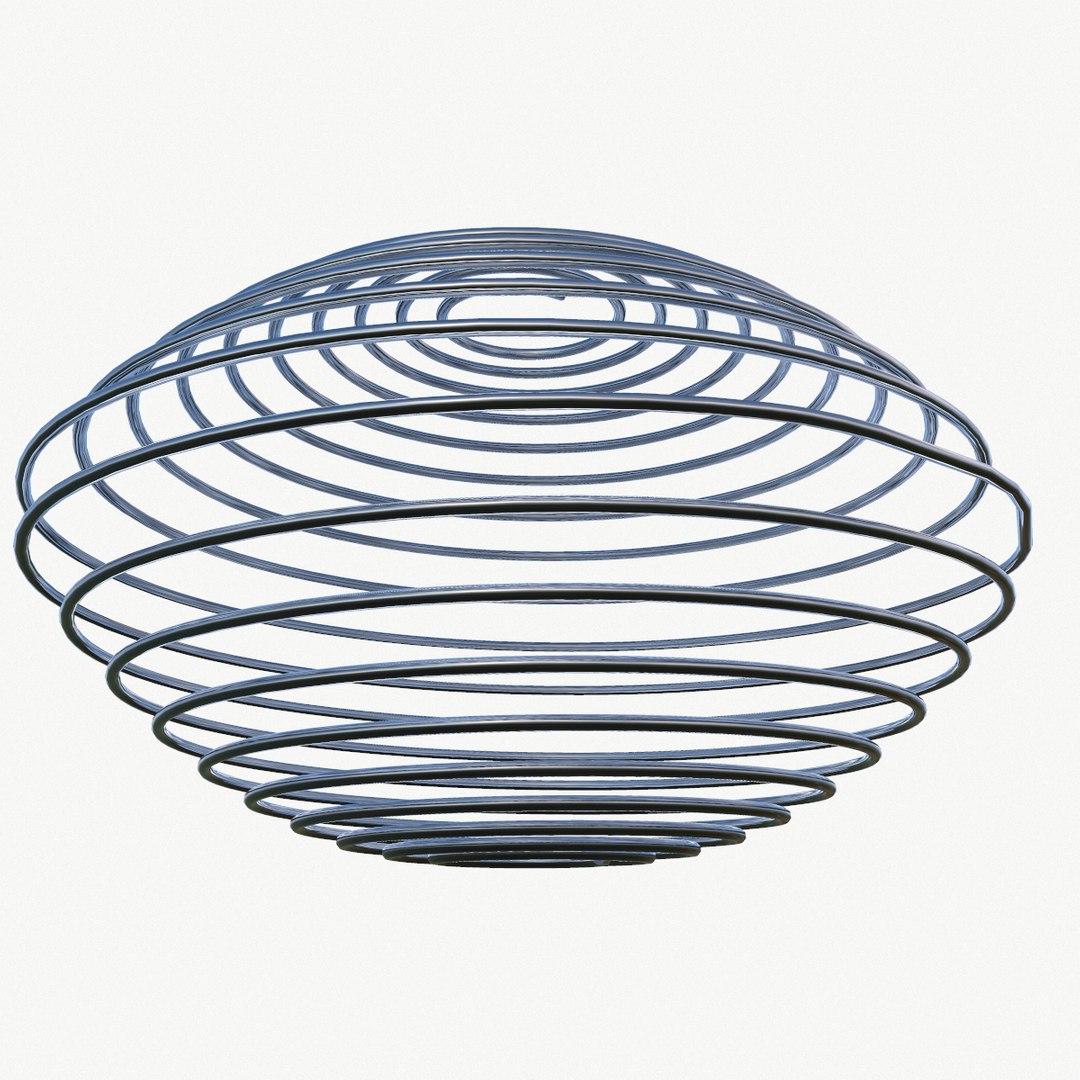 Metal Spiral Spring 3D Model - TurboSquid 1410707