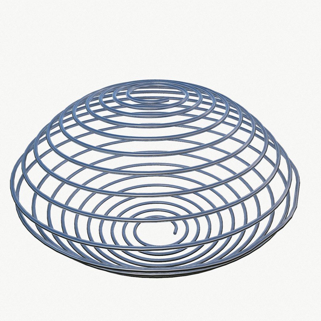 Metal Spiral Spring 3D Model - TurboSquid 1410707
