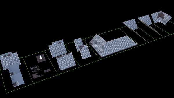 3D Rooftop Models | TurboSquid
