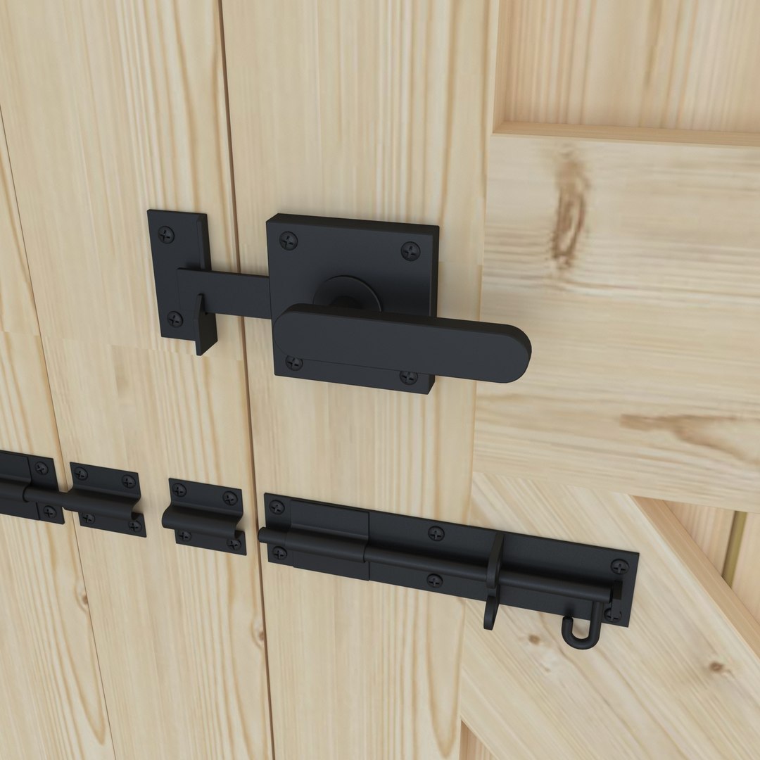 Gate Wood 3D Model - TurboSquid 2104756