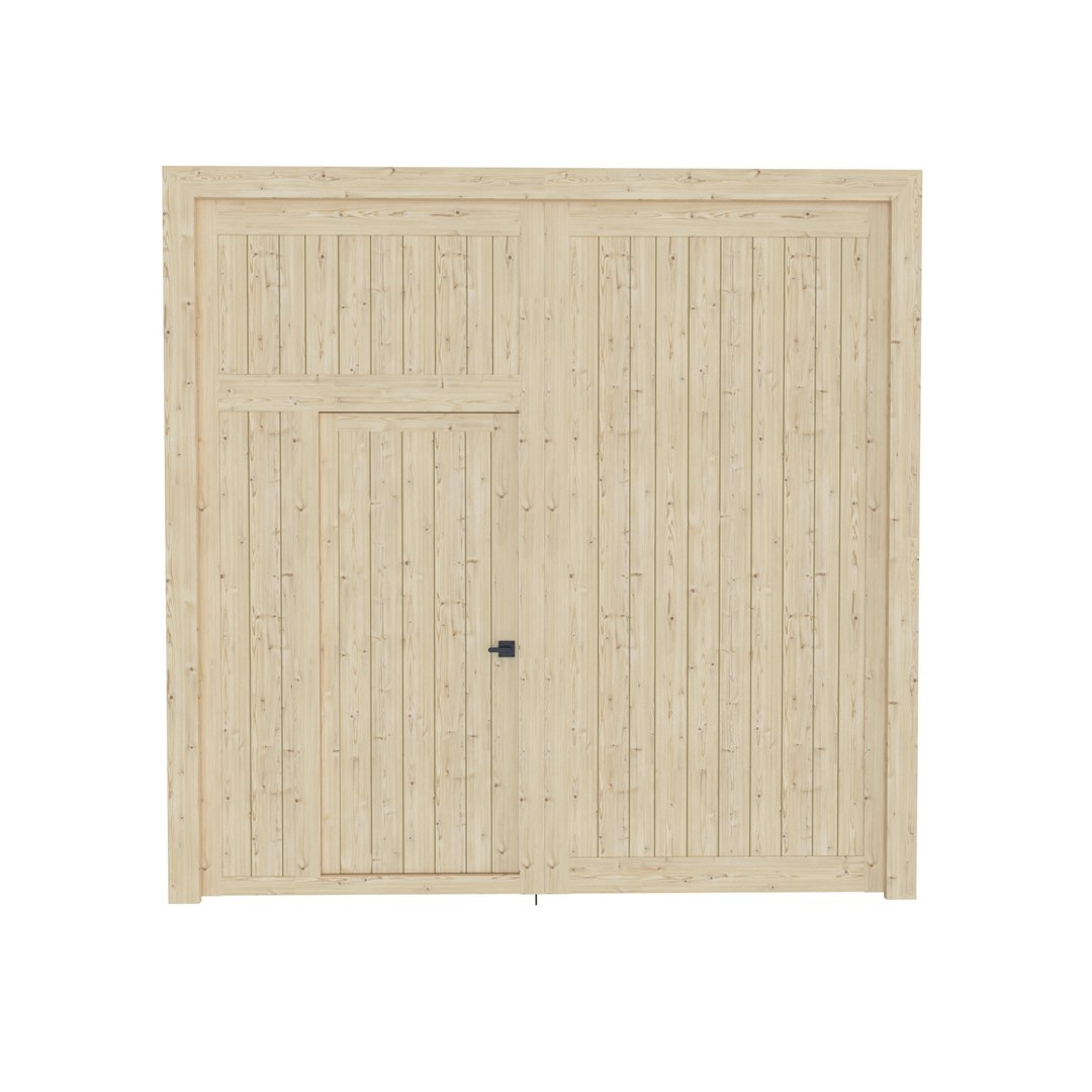 Gate Wood 3D Model - TurboSquid 2104756