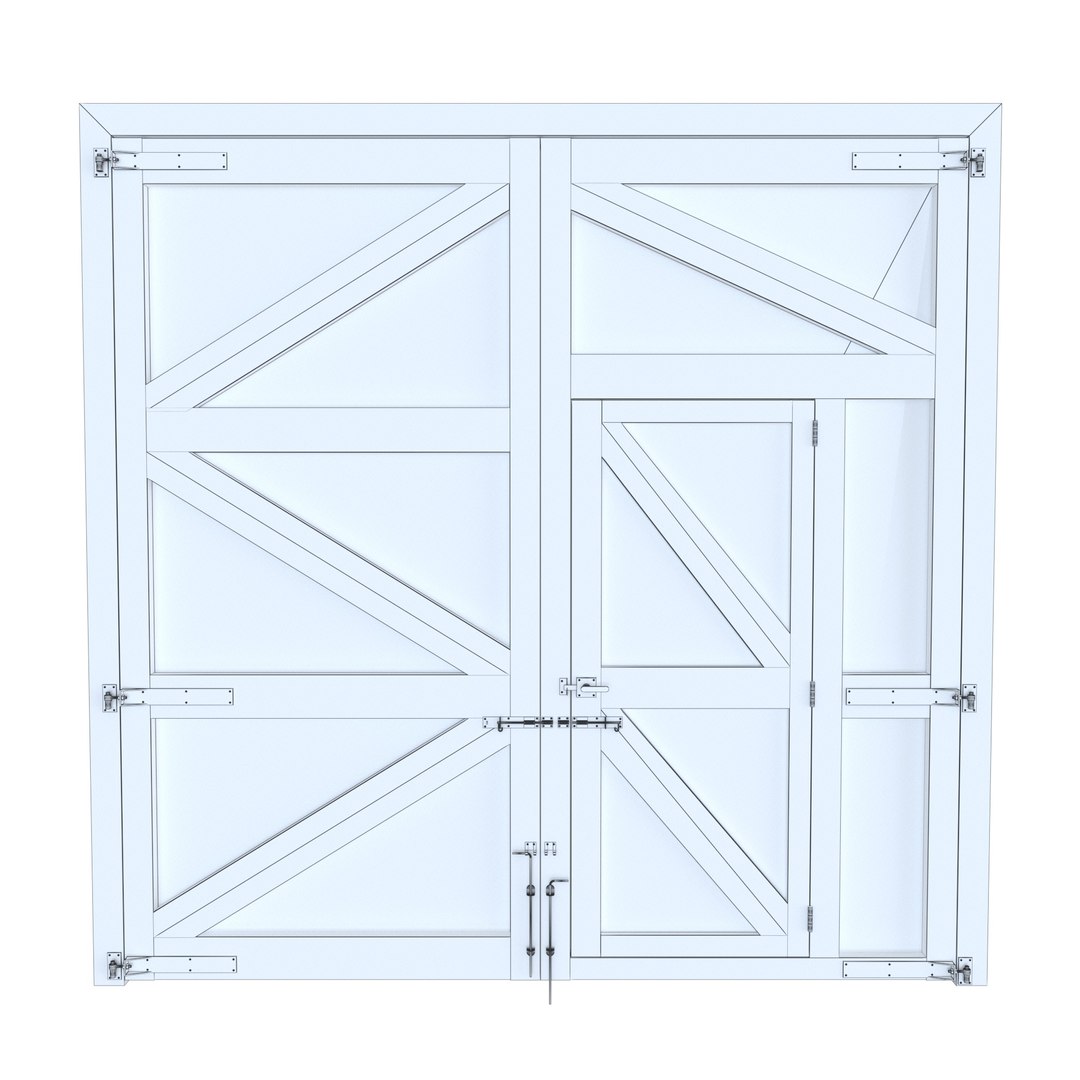 Gate Wood 3D Model - TurboSquid 2104756