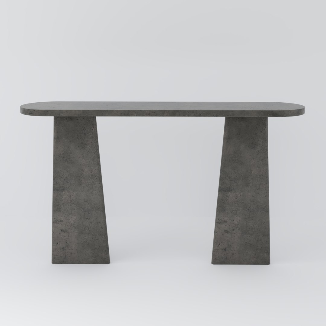 3D Console Table Model - TurboSquid 2180796