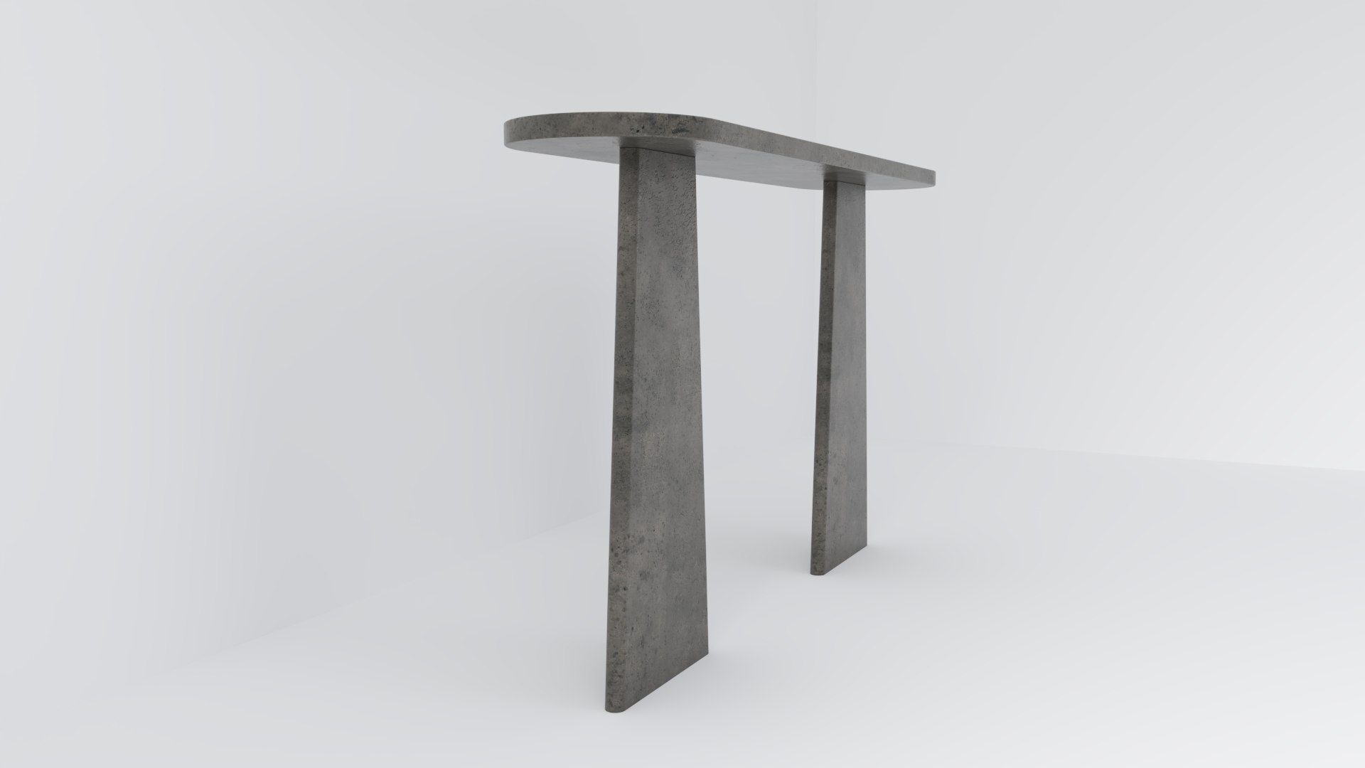 3D Console Table Model - TurboSquid 2180796