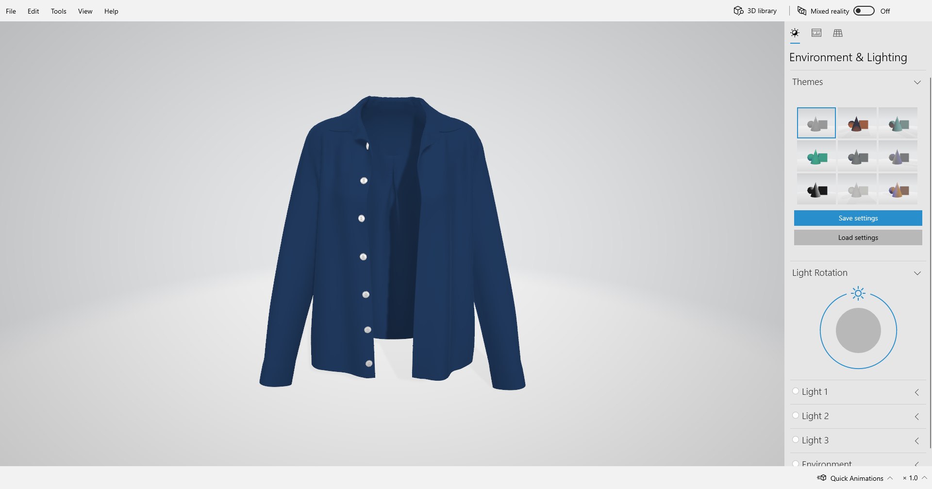 Free Unisex Denim Shirt Design 3D Model - TurboSquid 1936034