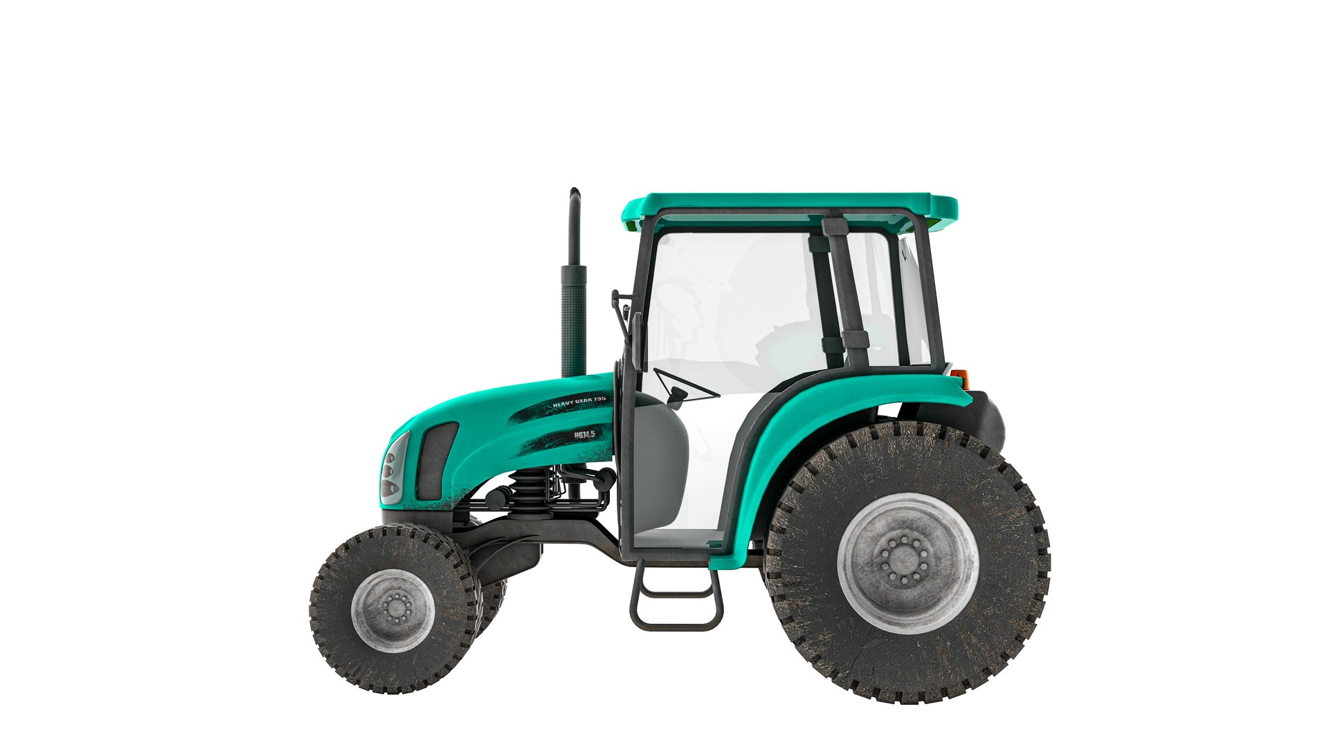 Farm Tractor 6 Model - TurboSquid 2238599
