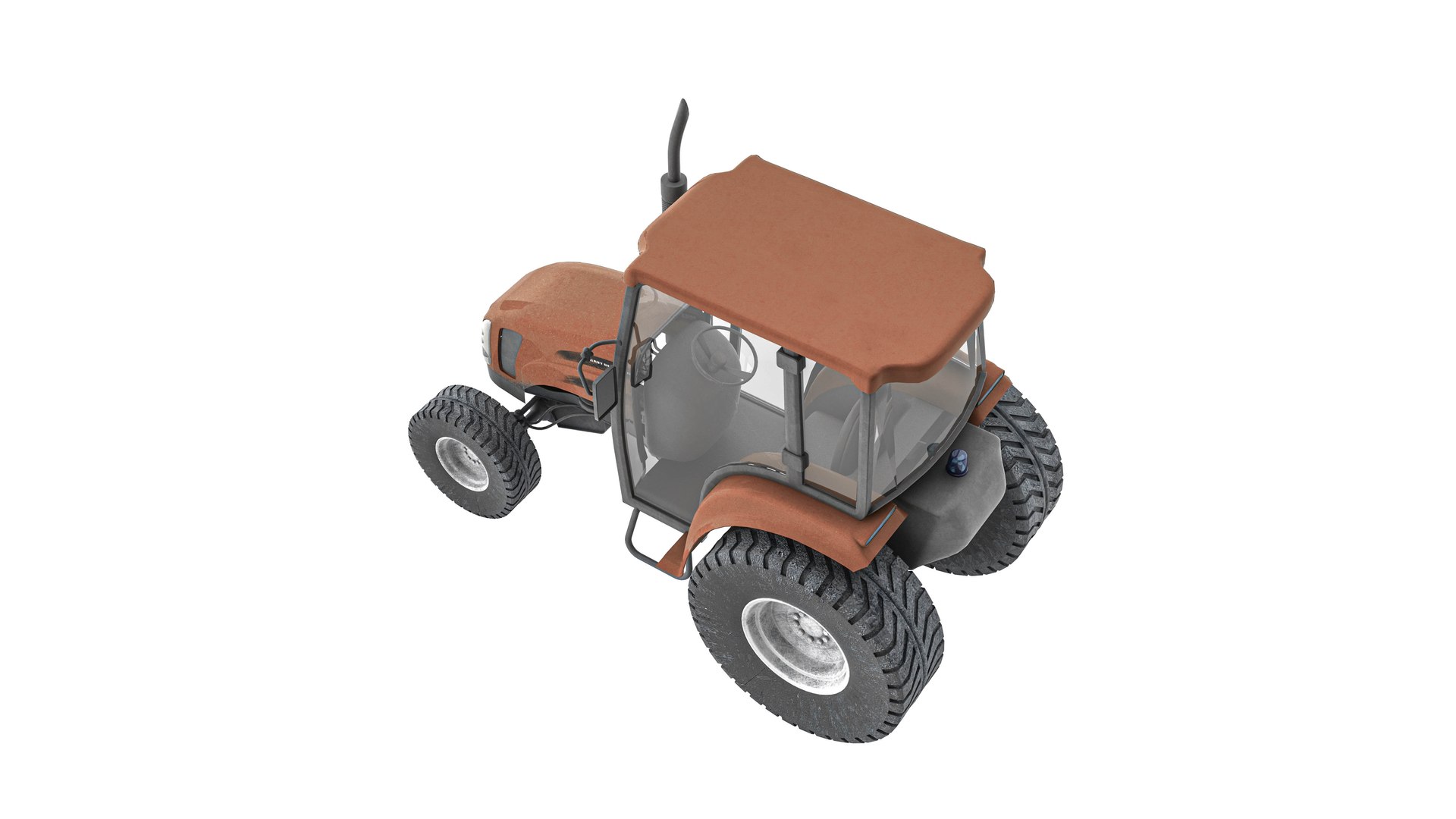 Farm Tractor 6 Model - TurboSquid 2238599