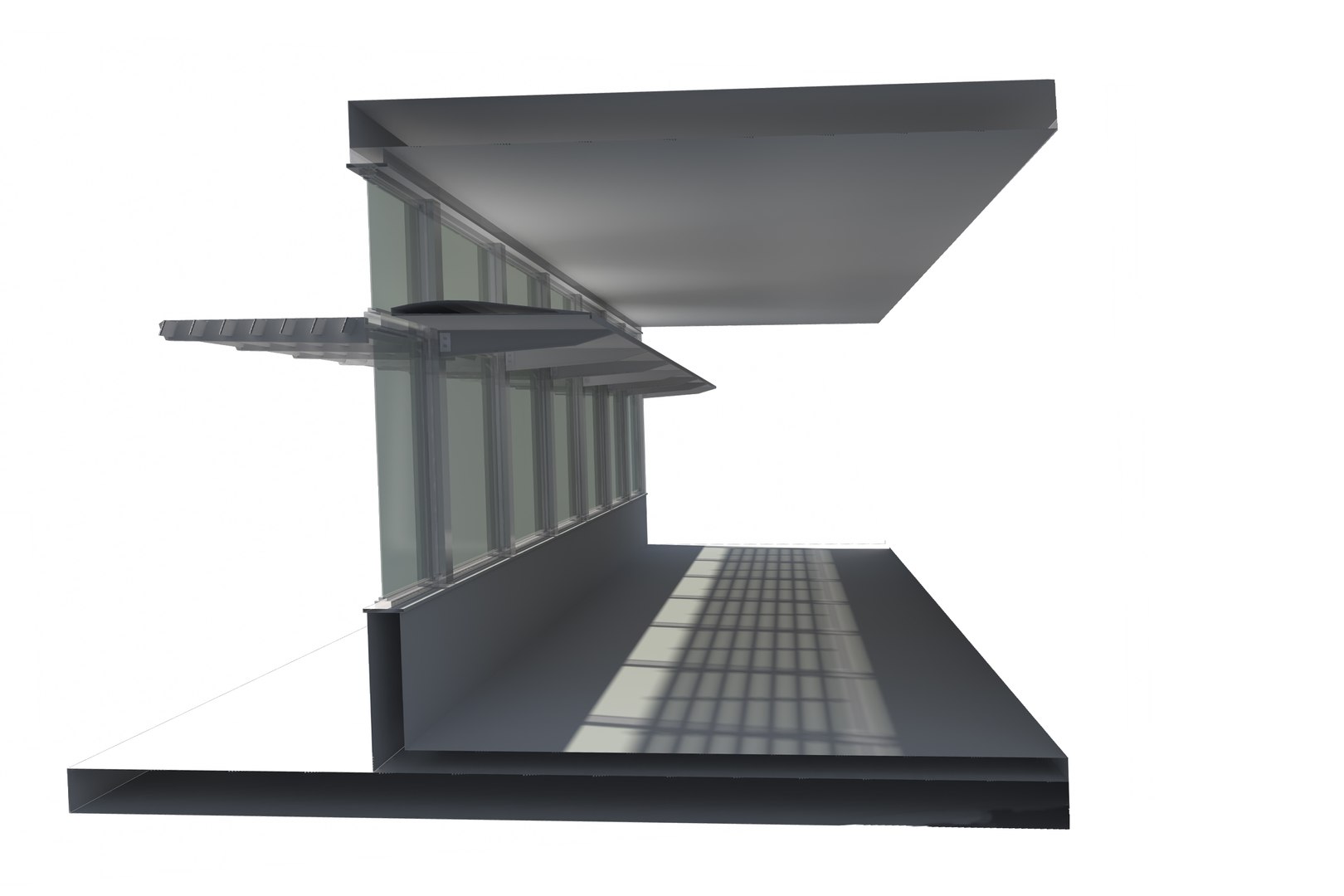Light Shelves 3d Model