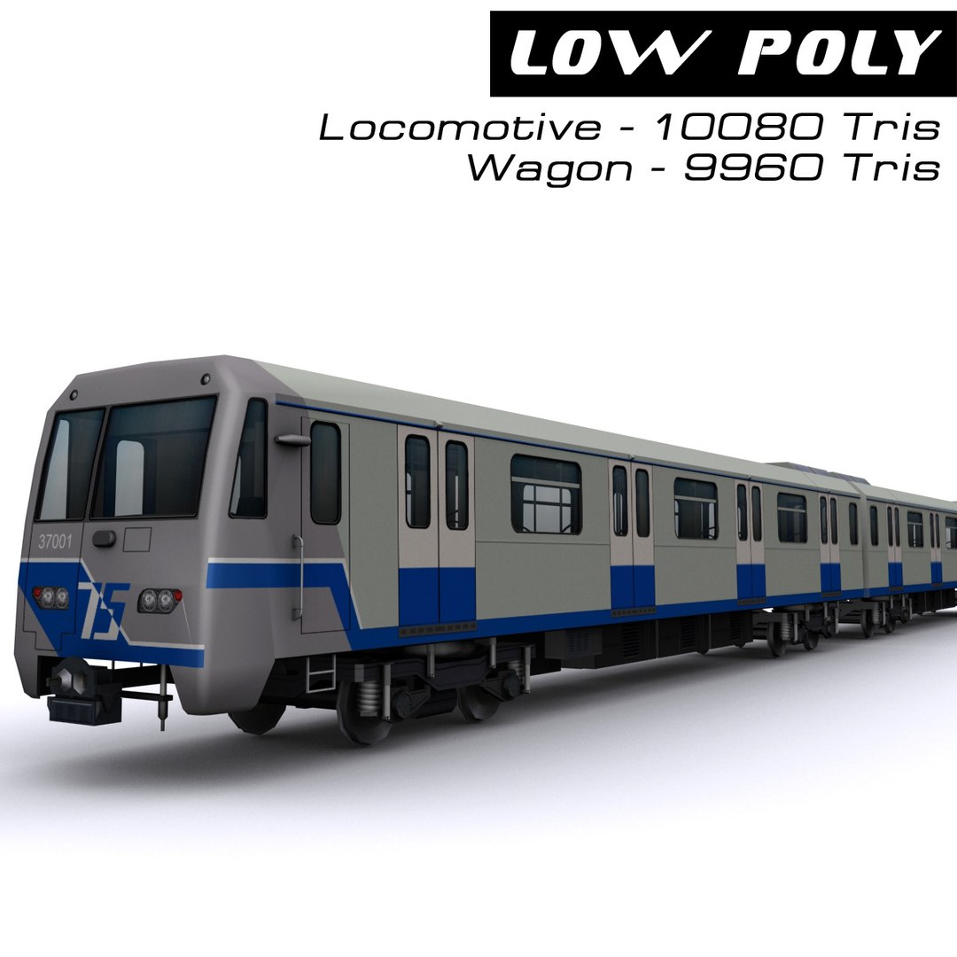 Electric Train Interior 3d Max