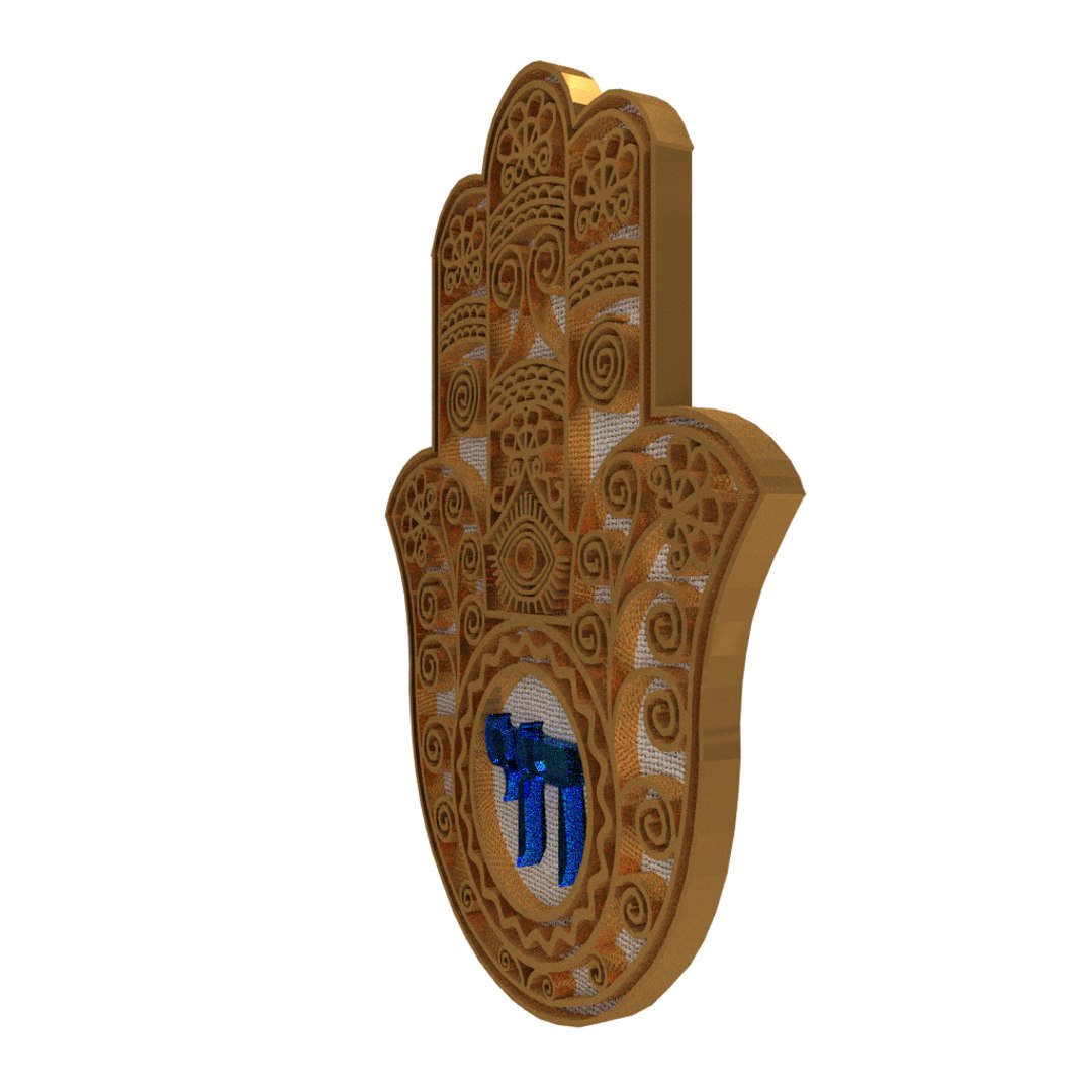 Hamsa hand 3D model - TurboSquid 1401067